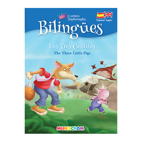BILINGÜES LOS TRES CERDITOS - THE THREE LITTLE PIGS - Libertad SA